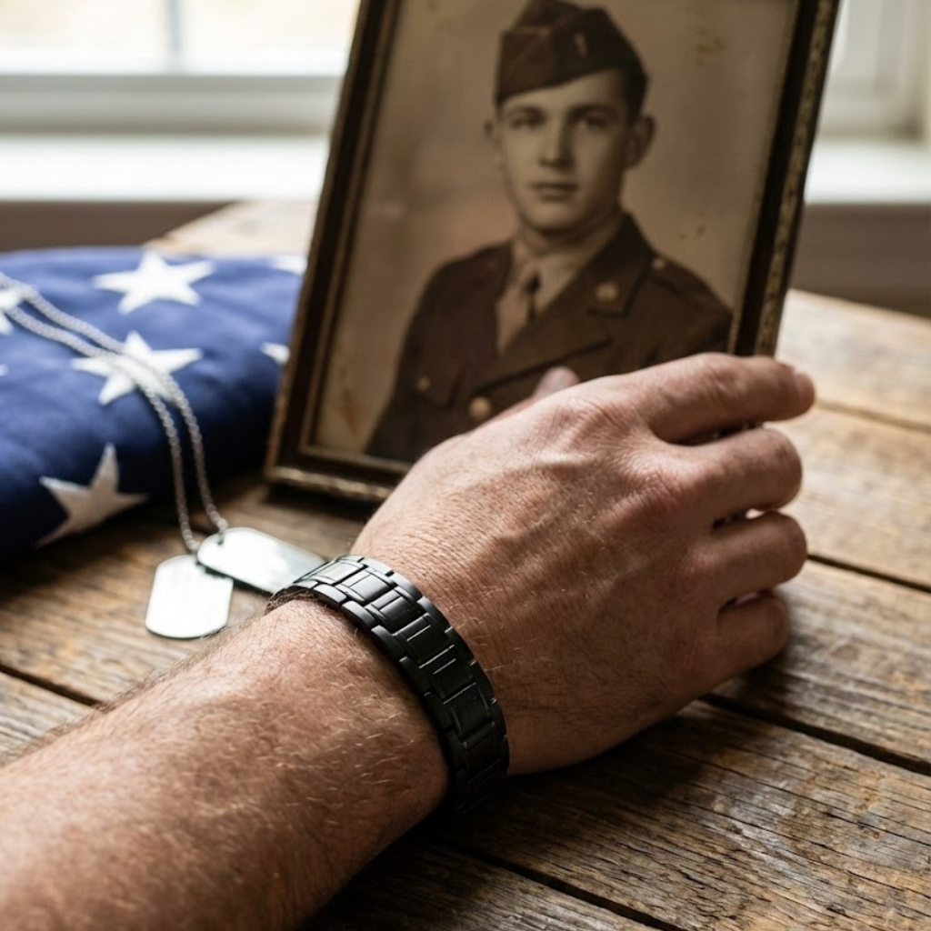 "Strength Proven" Steel Mesh Bracelet - Helps Veterans With PTSD – The ...