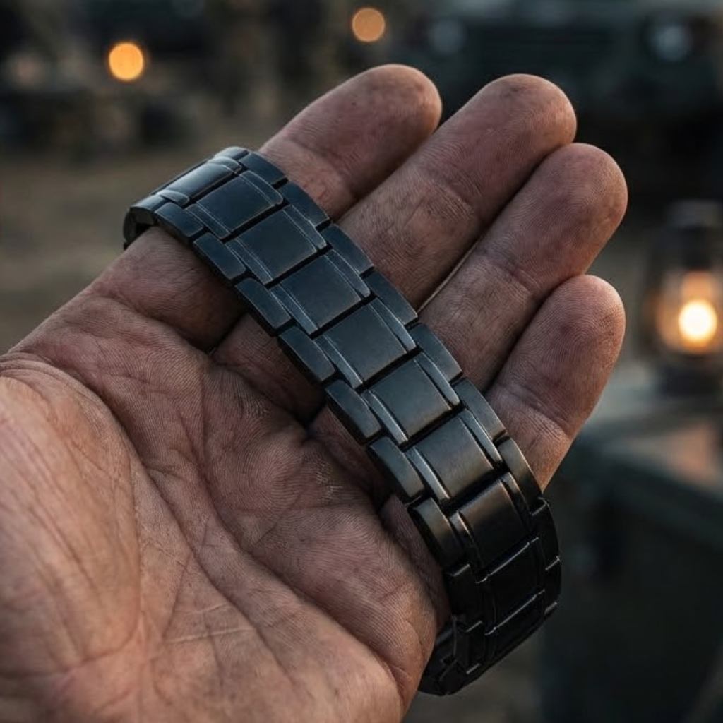 "Strength Proven" Steel Mesh Bracelet - Helps Veterans With PTSD – The ...