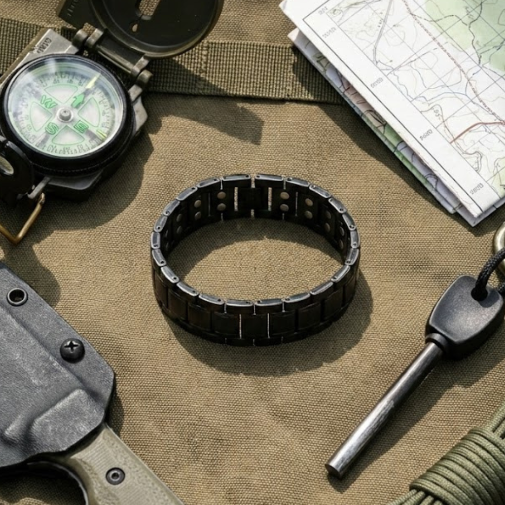 "Strength Proven" Steel Mesh Bracelet - Helps Veterans With PTSD – The ...